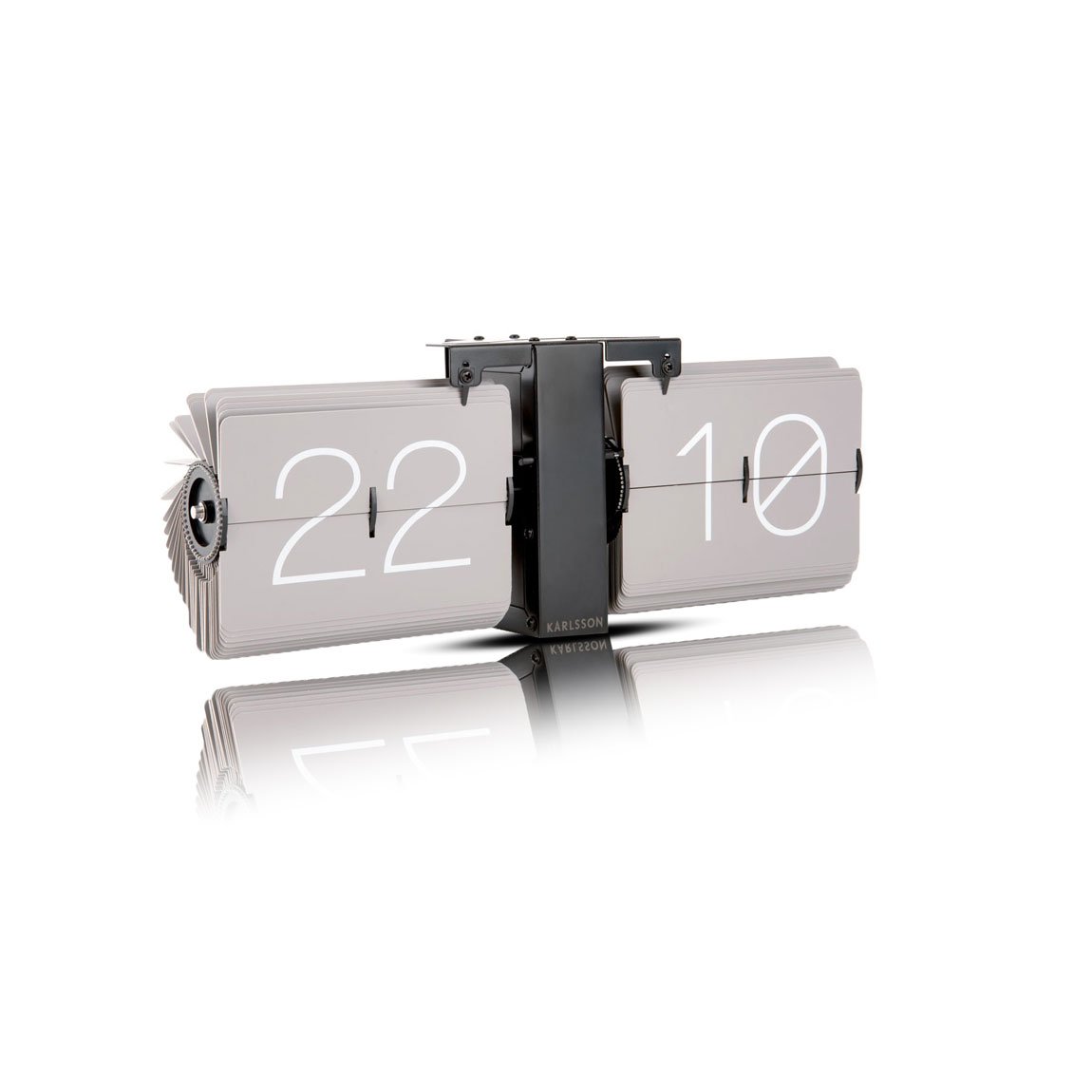 Horloge [ Flip ] block grey - Parti Pris | Concept Store